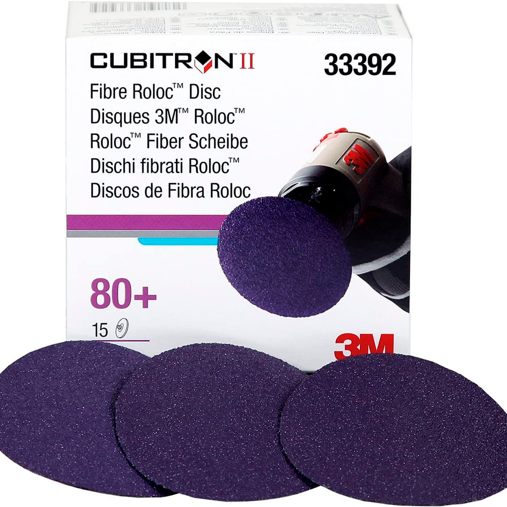 Discos de Fibra Roloc 3M Cubitron II 33392 15 Unidades - Outlet Exclusivo