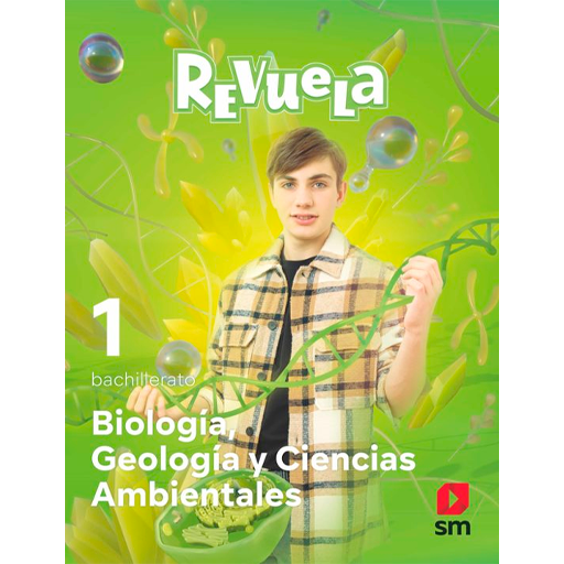 Biología, Geología y Ciencias Ambientales Bachillerato 1 Revuela SM 2022 - Outlet Exclusivo