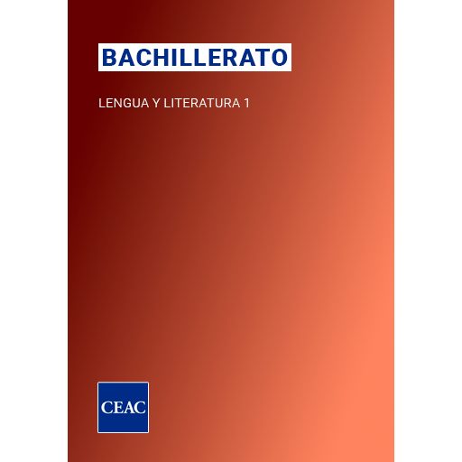 Lengua y Literatura 1 Bachillerato Curso CEAC - Outlet Exclusivo